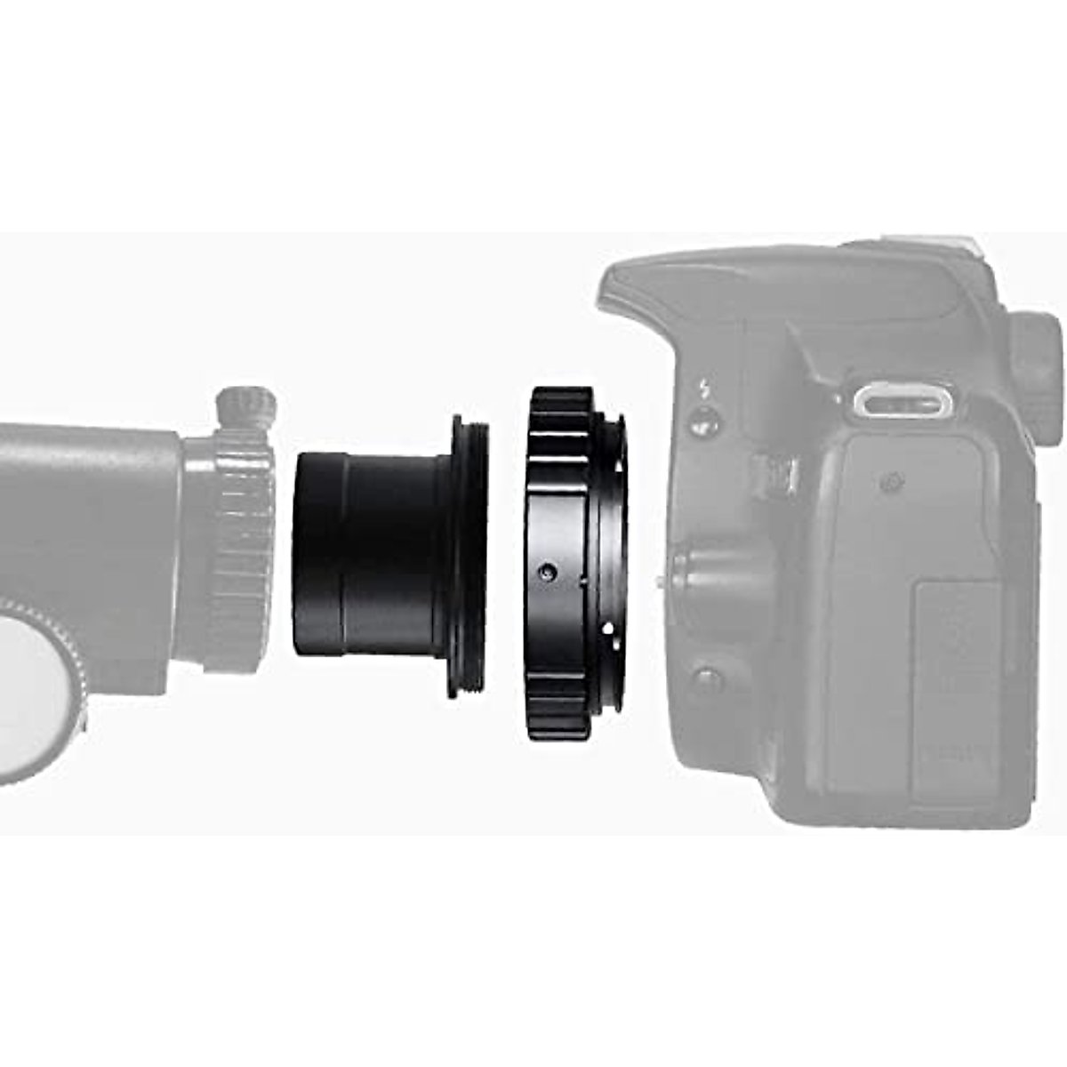Celticbird 1.25" Astromania Telescope Camera T-Adapter (T-Mount) - Connect a DSLR or SLR Camera to a Telescope - Can Use Together with T-Ring —Compatible with Canon EOS SLR/DSLR Models