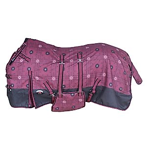 CHALLENGER 64" 1200D Turnout Waterproof Rain Horse Sheet Light Winter Blanket 396B