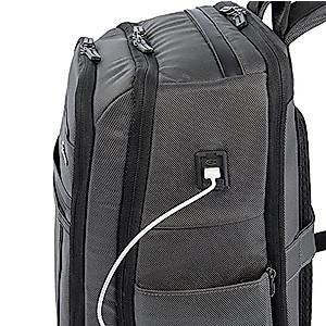 Travelpro Crew Executive Choice 3 Large Backpack Fits Up to 15.6 Laptops and Tablets, USB a and C Ports, Men and Women, Titanium Grey