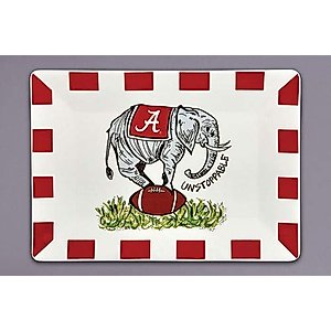 Magnolia Lane University of Alabama Ceramic Serving Platter