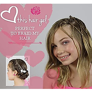 Hair Gel for Kids | Light Hold | Chemical Free | Made with Organic Aloe Vera and Vitamins | Safe on Babies, Toddlers, Men and Women | Always Paraben, Sulfate & Fragrance Free | Made in USA (1 Unit)