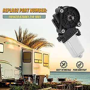 Wztepeng 1101428 676061 RV Stair Entry Step Motor Replacement Kit Compatible with kwikee Step Motor,Lippert Components Replaces 214-1001 379147 366043 369506