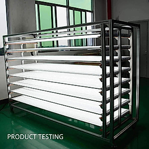 JESLED 360 Degree T8 T10 T12 6ft 42w R17D/HO Base, led Outdoor Tubes for Double Sided Signs 6000K Cool White Clear Cover (4-Pack)