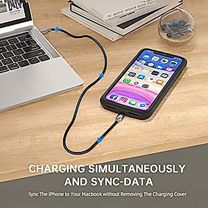 NEWDERY Battery Case for iPhone 11 Qi Wireless Charging Compatible, 5000mAh Extended Rechargeable Portable Charger Case for iPhone 11 (6.1 inches)