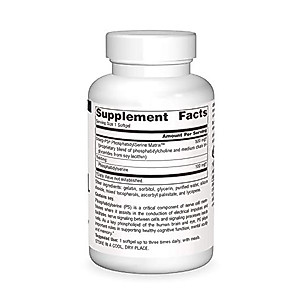 Source Naturals Phosphatidyl Serine Matrix 500mg - 60 Softgels