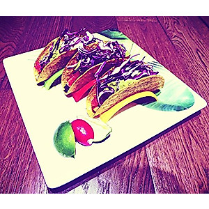 Homey Product Original Taco Holders - Non Toxic BPA Free Microwave Safe Stands for Soft and Hard Shells