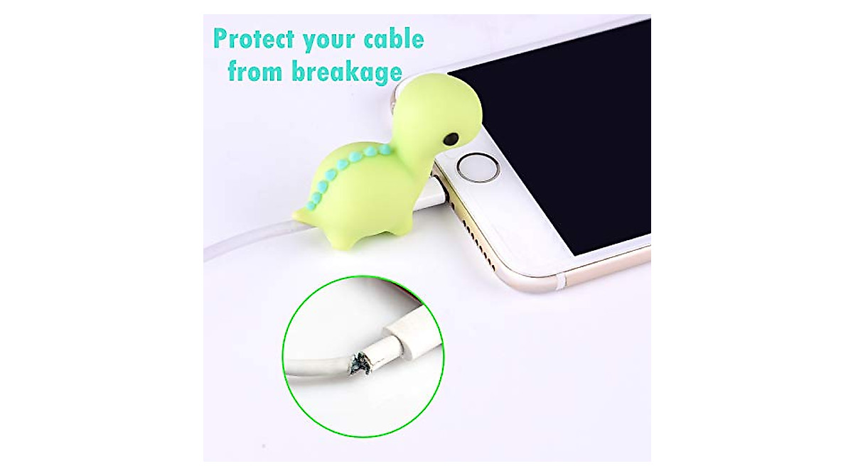 TUPARKA 18 Cute Animal Cable Protectors for iPhone/iPad Saver