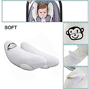 Adjustable Infants and Baby Neck Head Support,U-Shape Children Travel Pillow Cushion for Car Seat,Offers Protection Safety for Kids