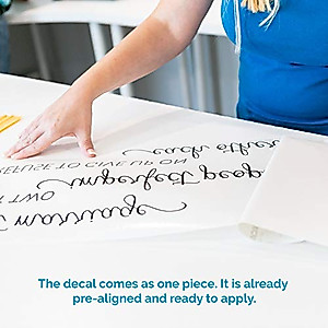 Just Married Car Decal, Car Decorations For Wedding, White 24"Wx12"H, Just Married Window Sticker