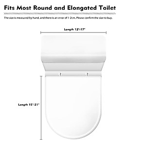 UNICEU Customize Bathroom Toilet Lid Cover and Toilet Tank Lid Cover Set of 2, Custom Your Personalized Images Bathroom Decorations Toilet Protector Dust Cover Lid Cover