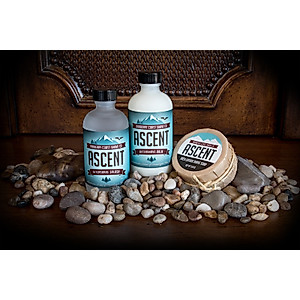 Himalayan Ascent Aftershave Splash for Men - Scent: Blue Pine, Sandalwood, Cedar, Mandarin & Amber - 4oz