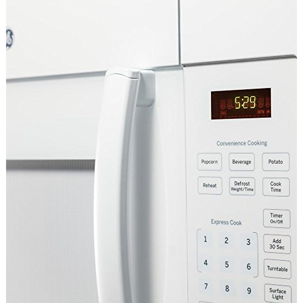 GE JVM3160DFWW 1.6 Cu. Ft. Over-the-Range Microwave Oven