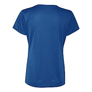 Augusta Sportswear Youth Nexgen Wicking Wicking Tee Shirt, Royal, Medium