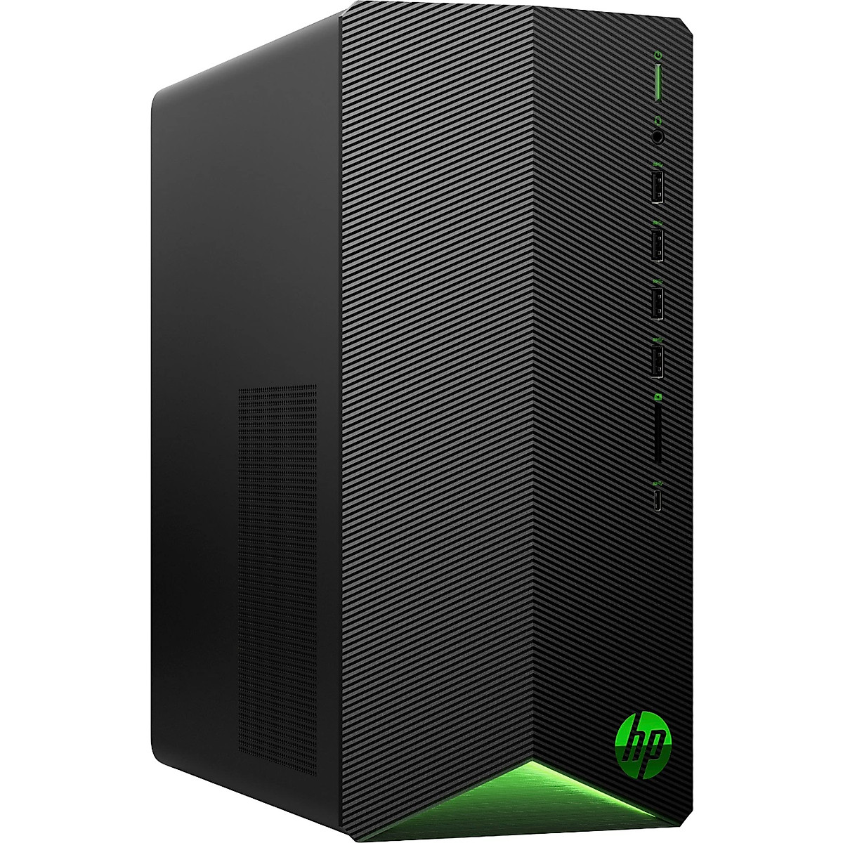 HP Newest Pavilion Premium Gaming Desktop PC: 6-Core AMD Gaming Processor Ryzen 5 5600G(Upto 4.4GHz), 8GB RAM, 256GB SSD, 4GB AMD Radeon RX5500, WiFi, Bluetooth, HDMI, DP, USB-C, Win10, TF