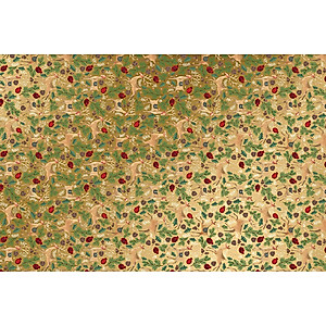 Jillson Roberts 20" x 30" Printed Christmas Gift Tissue Gift Wrapping Supplies, Endeering Forest, 24 Folded Sheets