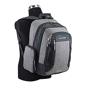 Eastsport Spacious XL Expansion Backpack, Grey