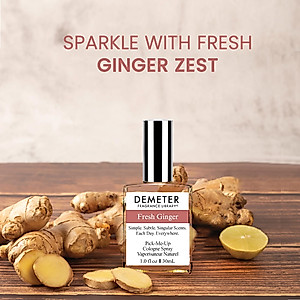 DEMETER Fresh Ginger 1 Oz Cologne Spray, Perfume for Women and Men