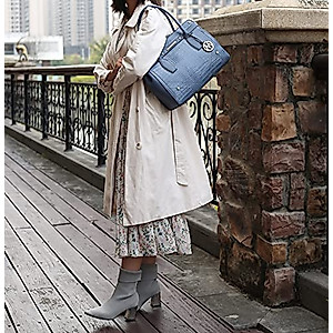 MKF Collection Satchel Bag for Women’s, Crossbody Tote Handbag Top-Handle Purse