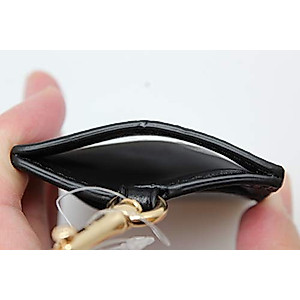 Coach Signature PVC Lanyard ID Badge Card Holder (Brown/Black)