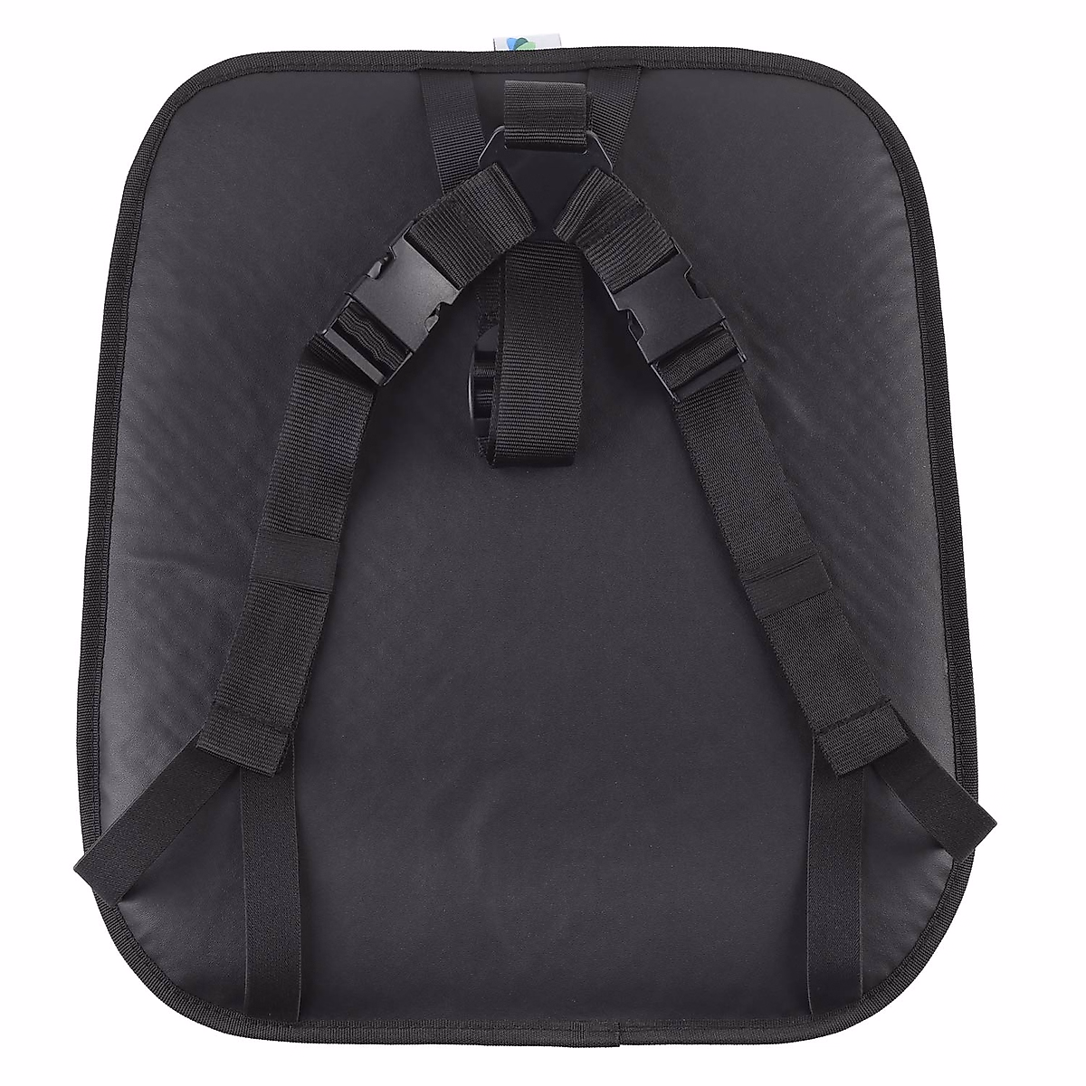 FOMI Premium All Gel Orthopedic Back Cushion | Upper and Lower Thoracic Support Pillow for Wheelchair, Car, Office, Kitchen Chair | Sciatica, Tailbone Pain Relief | Lumbar Backrest and Posture Aid