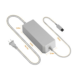 Crifeir Wii Power Supply for Wii,Compatible with Wii Console (Not for Wii U)