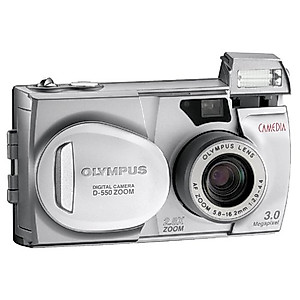 OM SYSTEM OLYMPUS Camedia D-550 3MP Digital Camera w/2.8x Optical Zoom