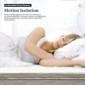 Twin Size Mattress - 6 Inch Cool Comfort Foam & Spring Hybrid Mattress with Breathable Organic Cotton Cover - Quilted Soft Tight Top - Rolled in a Box - Oliver & Smith