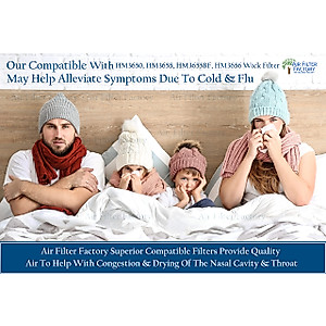 Air Filter Factory Replacement For HM3650, HM3655, HM3655BF, HM3656 Holmes Humidifier Wick Filter