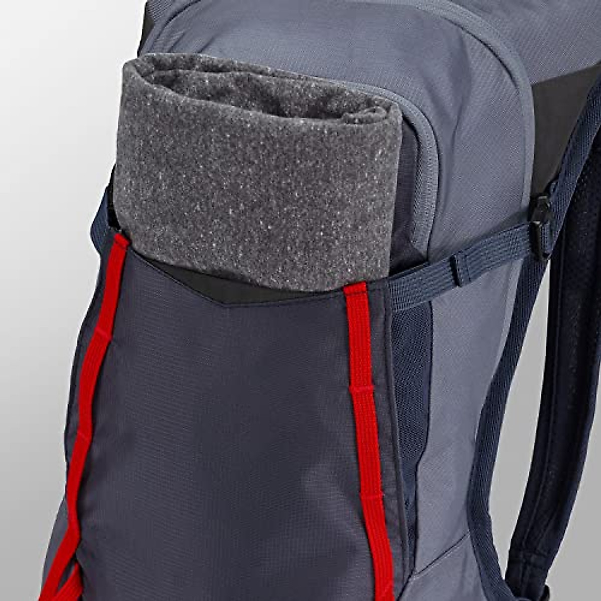 High Sierra Hydrahike 2.0 Hydration Backpack with 2L Reservoir, for Hiking, Biking, Camping, Traveling, Grey Blue, 8L