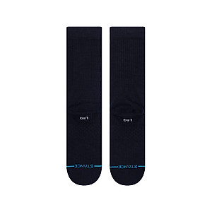 Stance Icon Crew Socks (Large, Dark Navy)