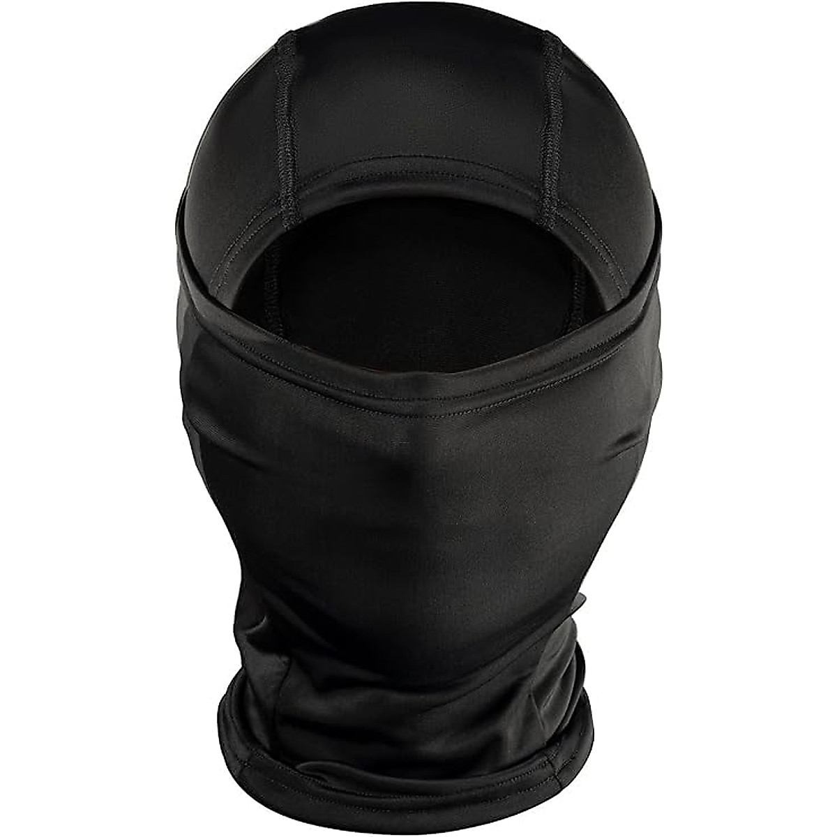OneTigris Balaclava Face Mask Men, Women's Full Head Wrap Motorcycle Cooling Neck Gaiter Tactical Hood for Hiking Cycling (Black, Medium)