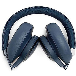 JBL Live 650BTNC - Around-Ear Wireless Headphone with Noise Cancellation - Non Retail Packaging (Blue)