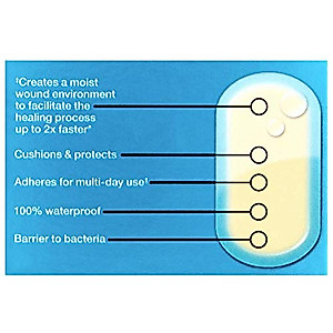 CVS Health Advanced Healing Hydrocolloid Bandages (Small Areas, 2 Pack)