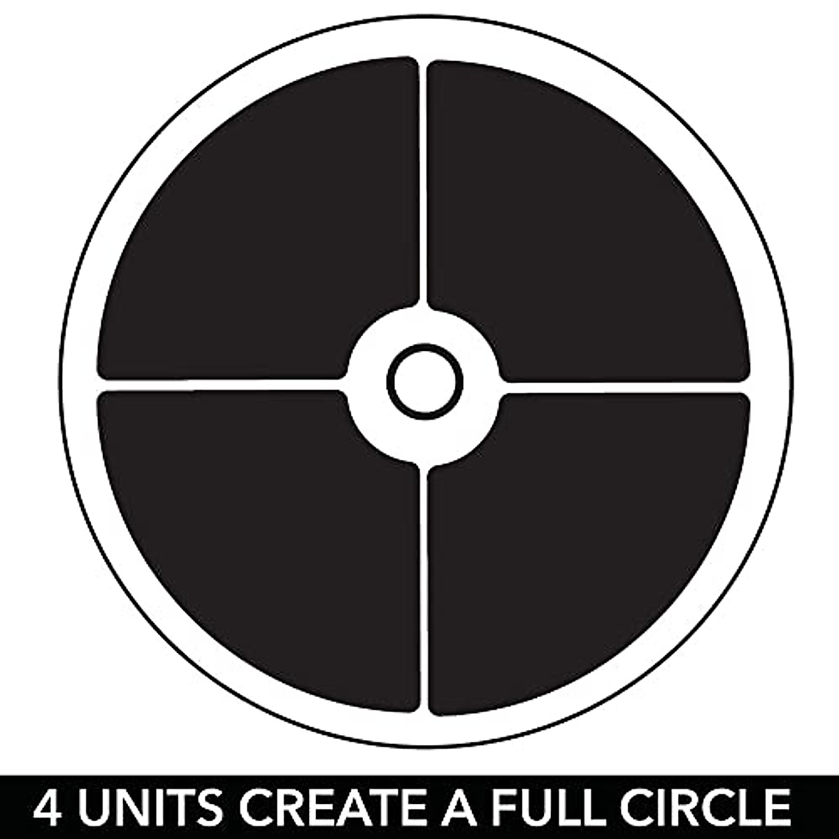 mDesign Wire Basket for Corner Cabinet Lazy Susan with Front Handle - Kitchen Cabinet, Shelf, and Pantry Corner Bin - 1/4 Wedge Metal Organizer for Lazy Susan - Concerto Collection - 4 Pack - Satin