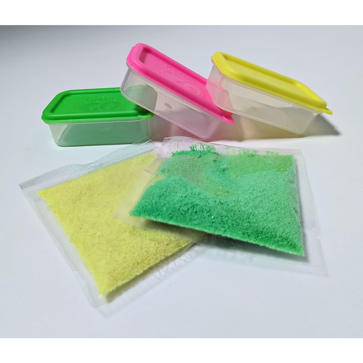 Gotta Go Flamingo & Turdle Reusable Yellow & Green Food + Storage | 5 Piece Set