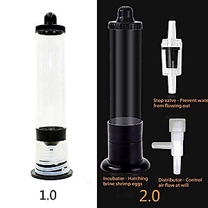 S_HomeStore Brine Shrimp Eggs Incubator Hatchery Artemia Eggs Hatchery Kit Fish Tank Hatch Tool for Aquarium Brine Shrimp Eggs