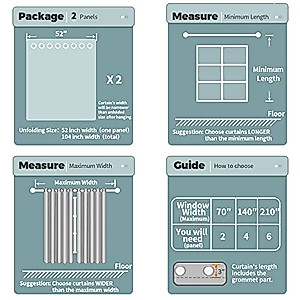 BGment White Sheer Curtains 63 Inch Length 2 Panels for Living Room Bedroom, Linen Semi Sheer Light Filtering Window Curtains with Grommet, 2 Panels, Each 52 x 63 Inch, White