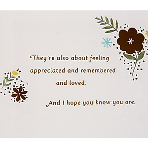 Hallmark Birthday Card for Mom (Bouquet in Jar) (0599RZB1204)