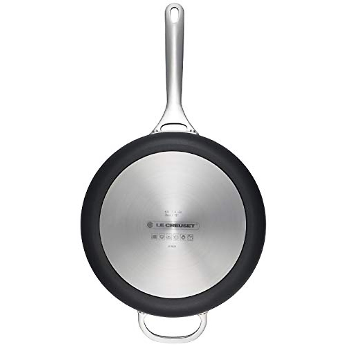 Le Creuset Toughened Nonstick PRO Saute Pan With Glass Lid, 4.25 qt.