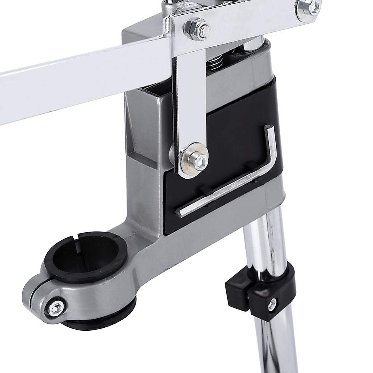 Drill Press,Drill Press Adapter for Hand Drill,Rotary Tool Holder,Arbor Press,Bench Clamp Drill Press Stand Workbench Repair Tool,Rotary Tool Drill Press Drilling Hole Station