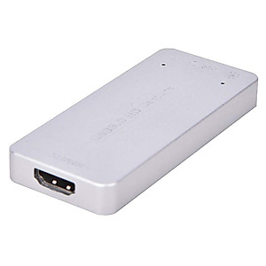 Pomya Video Audio Capture Card, USB 3.0 High Definition Video Audio Capture Card for OBS Live Streaming 1080P HDMI Compatible with Windows Linux Os X System,Plug-N-Play