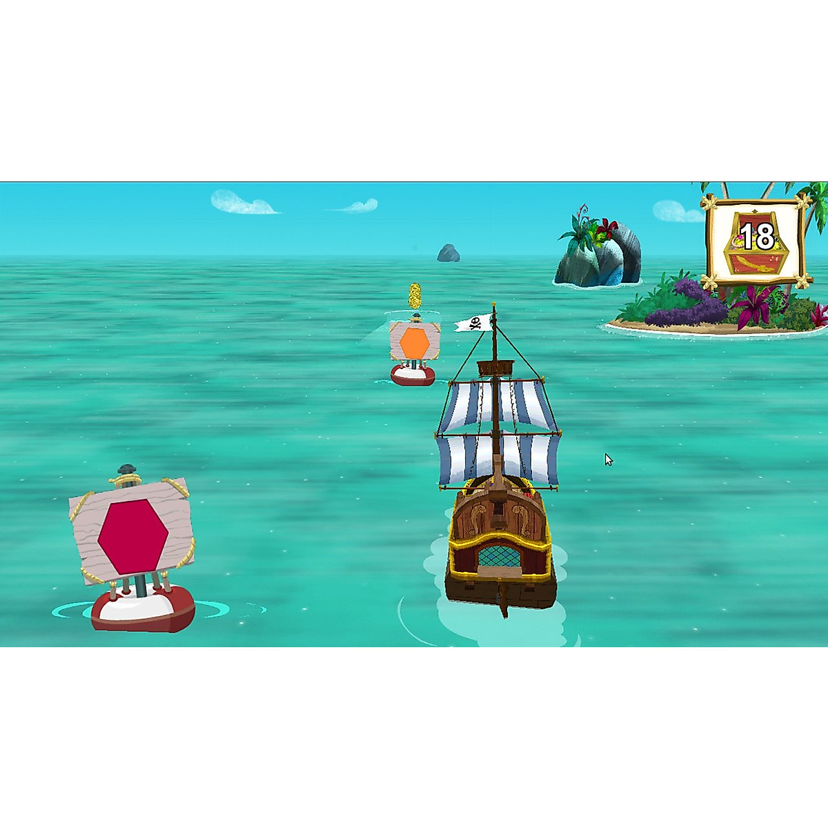 LeapFrog LeapTV Disney Jake and The Never Land Pirates Educational, Active Video Game