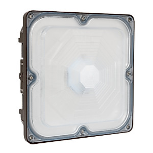 Westgate LED Canopy Garage Light with Motion Sensor - Aluminum Housing - Highbay Lighting