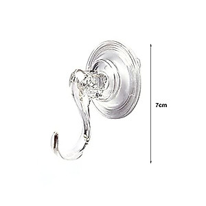 NUZYZ Wall Towel Hooks Coat Hook Hanging Hooks, Heavy Duty Stick on Wall Door Hooks Waterproof Reusable Towel Hooks Adhesive Holders for Hanging Clothes Kitchen Bathroom Adhesive Hooks