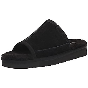 Koolaburra by UGG Men's DAWSEN Slipper, Black, 11