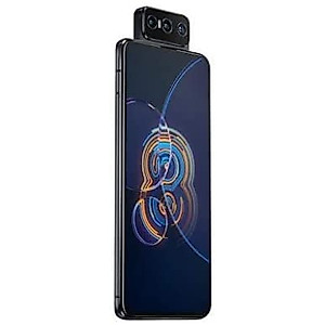 Asus Zenfone 8 5G Dual Flip ZS672KS 128GB 8GB RAM Factory Unlocked (GSM Only | No CDMA - not Compatible with Verizon/Sprint) | International Version | Bundle w/Fast Car Charger - Black