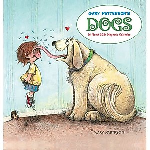 Calendar Ink, Patterson Dogs 2024 Magnetic Wall Calendar