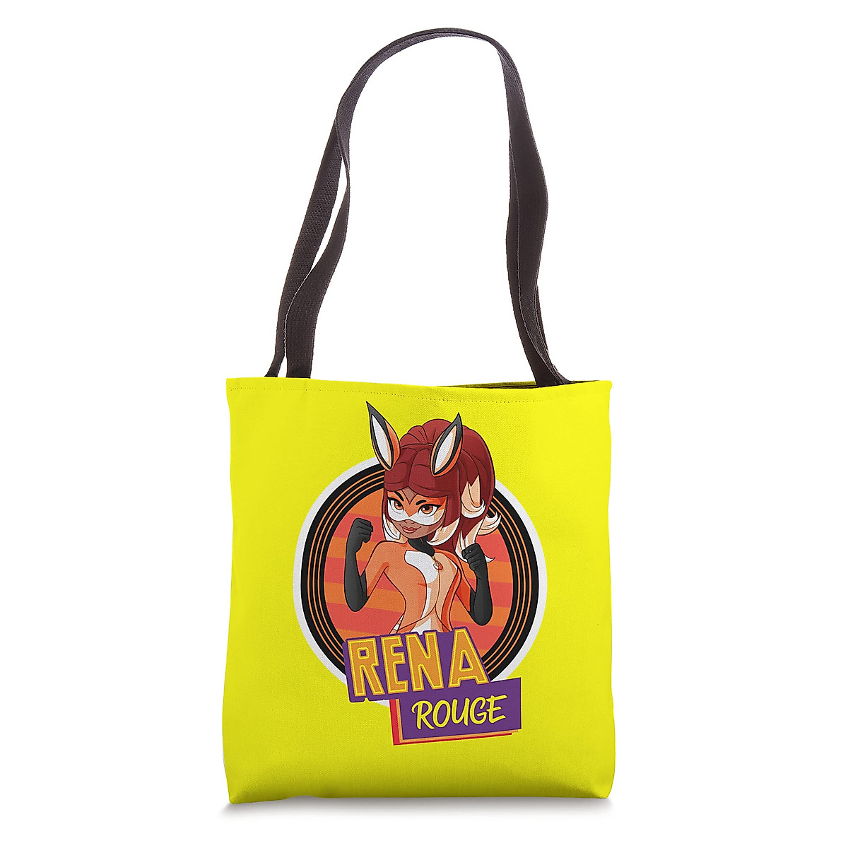 Miraculous Collection Rena Rouge Yellow Badge Tote Bag