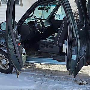 ECOTRIC Slip-On Outer Rocker Panels For Ford F150 1997-2003 Extended Cab XL XLT LH & RH Pair