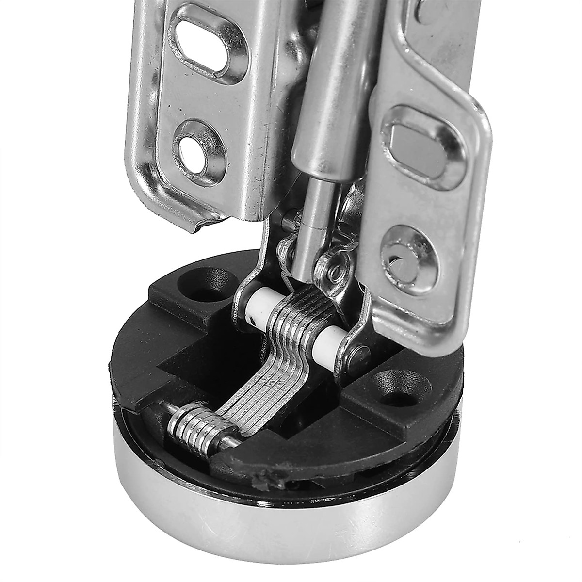 2Pcs Door Hinge,Folded Rounded Radius Interior Door Hinges Rounded Matte Door Hinges Radius Interior Flat Iron Residential Standard Bedroom Indoor for Doors Hardware Controls